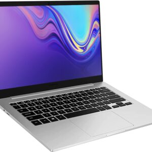 SAMSUNG 14” Full HD Laptop, Qualcomm Snapdragon Gen 2 Processor 2.50GHz, 4GB Ram, 64GB eUFS Storage, Realtek Audio, Windows 11, Sparkling Silver (64GB SSD) (Renewed)