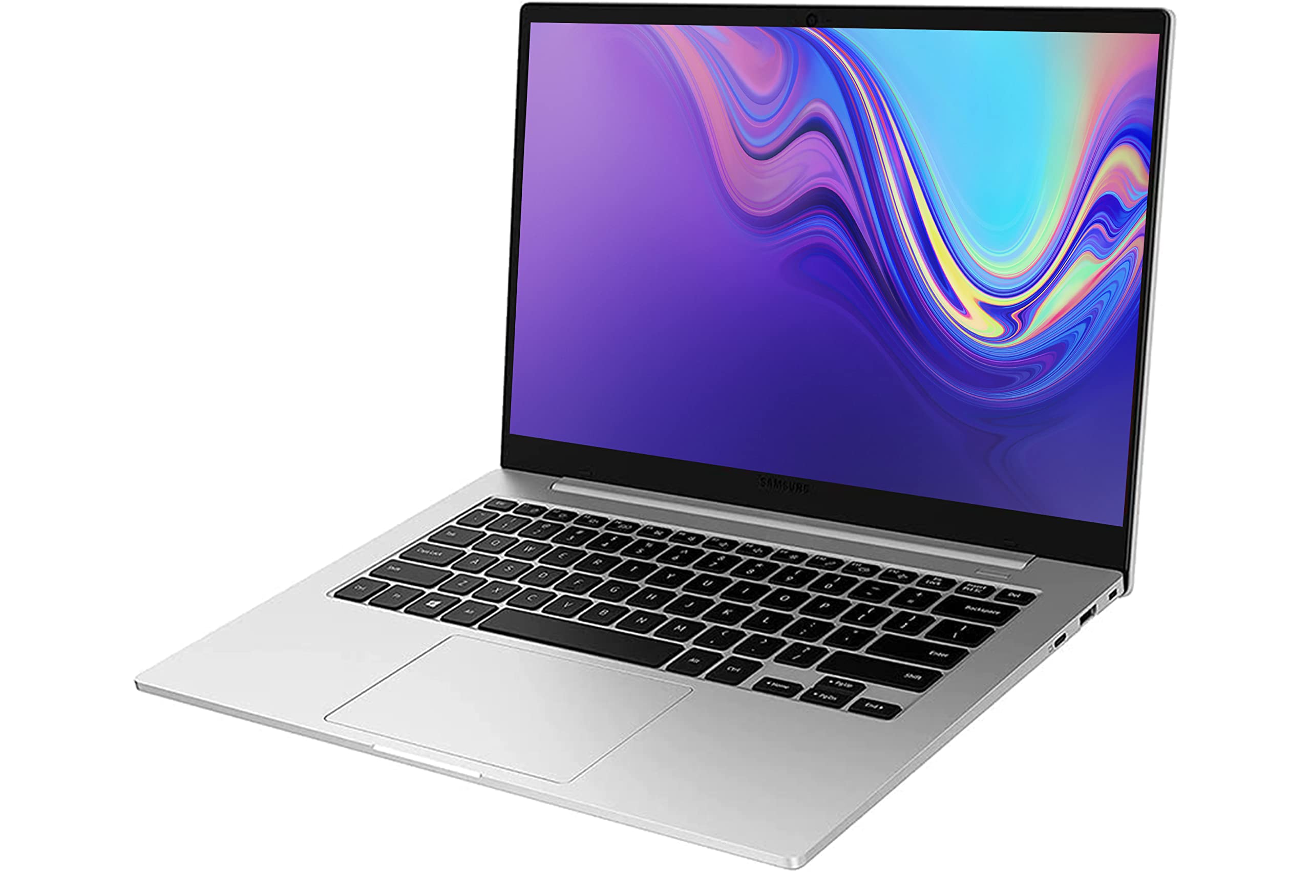 SAMSUNG 14” Full HD Laptop, Qualcomm Snapdragon Gen 2 Processor 2.50GHz, 4GB Ram, 64GB eUFS Storage, Realtek Audio, Windows 11, Sparkling Silver (64GB SSD) (Renewed)