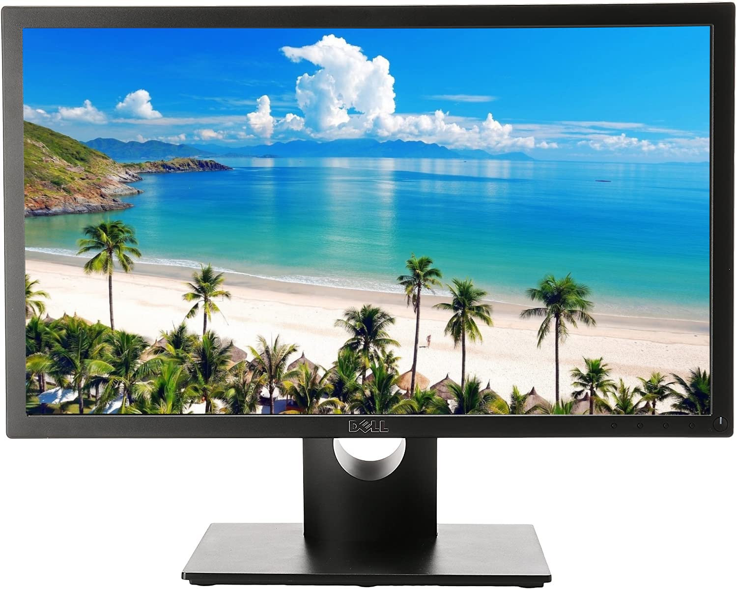 Dell E2216H 21.5-Inch Full HD 1080p Monitor with VGA and Display Ports (Renewed)