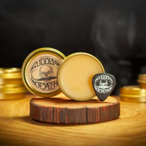 THE VINTAGE GROOMING CO. Sudden Death Strong Hold Mustache Wax and Night Fury Mustache Wax Remover Oil Set