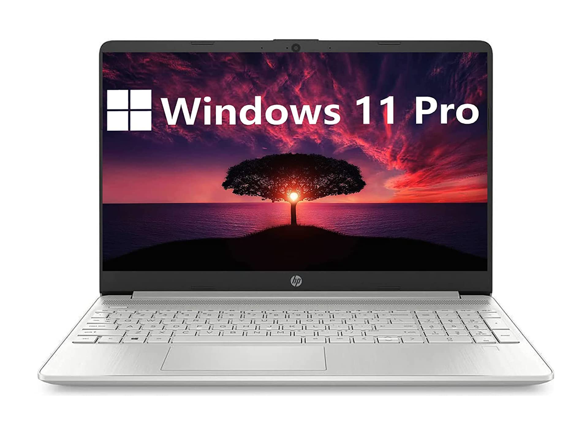 HP 15.6" HD Display Business Laptop, 11th Gen Intel Core i5-1135G7, Windows 11 Pro, 16GB RAM, 512GB SSD, Wi-Fi 5, Bluetooth, Long Battery Life, 32GB Durlyfish USB Card