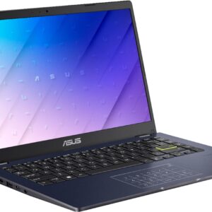 ASUS 2022 14" Thin Light Business Student Laptop Computer, Intel Celeron N4020 Processor, 4GB DDR4 RAM, 64 GB Storage, 12Hours Battery, Webcam, Zoom Meeting, Win11 + 1 Year Office 365, Black