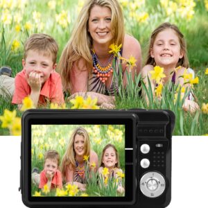 hd mini digital camera, digital camera for kids teens students-travel,camping,birthday gifts