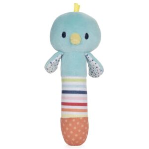 gund tinkle crinkle rattle plush 5.5 inch (birdie bird)