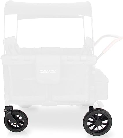 WONDERFOLD All Terrain XL Stroller Wagon Wheels for a Safe and Smooth Ride on Dirt, Mud, or Gravel (Compatible with All W4 Models and W2 Elite/Luxe Models)