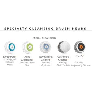 Clarisonic Facial Cleansing Brush Head Replacements,Deep Pore, Compatible with Mia 1, Mia 2,Gentle enough for daily use