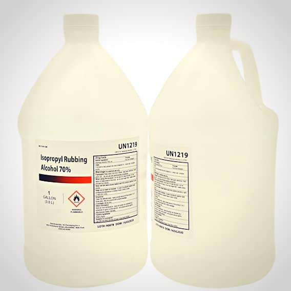 Isopropyl Rubbing Alcohol 70% - Gallon - Made in The USA (1)