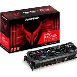 PowerColor Red Devil AMD Radeon RX 6750 XT Graphics Card with 12GB GDDR6 Memory