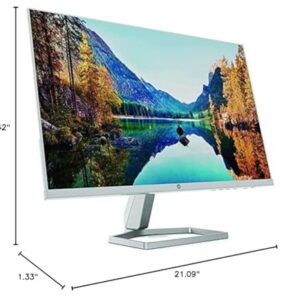 HP New M24fw FHD Monitor 2D9K1AA#ABA, On-Screen Controls; AMD FreeSync, Low Blue Light Mode; Anti-Glare, Brightness 300 nits, IPS FHD (1920 x 1080), 1 VGA; 1 HDMI 1.4, Plus HDMI Cable.