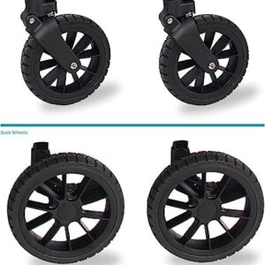 WONDERFOLD All Terrain XL Stroller Wagon Wheels for a Safe and Smooth Ride on Dirt, Mud, or Gravel (Compatible with All W4 Models and W2 Elite/Luxe Models)