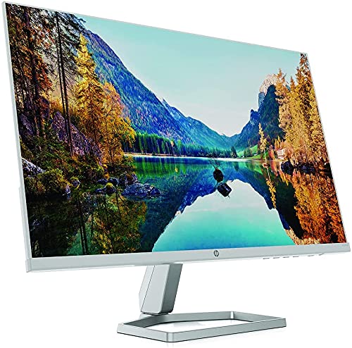 HP New M24fw FHD Monitor 2D9K1AA#ABA, On-Screen Controls; AMD FreeSync, Low Blue Light Mode; Anti-Glare, Brightness 300 nits, IPS FHD (1920 x 1080), 1 VGA; 1 HDMI 1.4, Plus HDMI Cable.