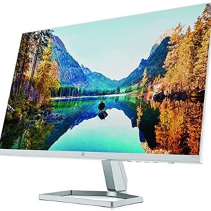 HP New M24fw FHD Monitor 2D9K1AA#ABA, On-Screen Controls; AMD FreeSync, Low Blue Light Mode; Anti-Glare, Brightness 300 nits, IPS FHD (1920 x 1080), 1 VGA; 1 HDMI 1.4, Plus HDMI Cable.