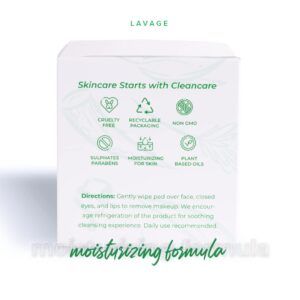 LAVAGE Makeup Remover Cleansing Pads