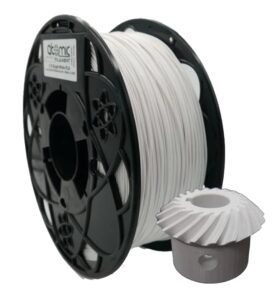 atomic filament bright white 3d printer pla filament 1.75 mm | dimensional accuracy 99% probability +/- 0.02mm | 3d printer accessories | fit most fdm printer | 1kg - 2.2lbs