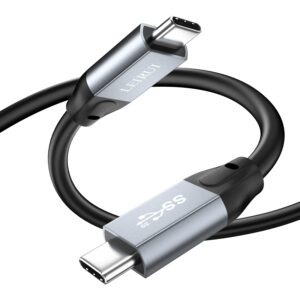 leirui usb-c cable, 6.6ft, supports pd 100w, 20gbps data transfer, 4k@60hz video, usb c to usb c 3.2 cable for thunderbolt 3/4, oculus quest, switch, imac, macbook, ipad pro, dell xps