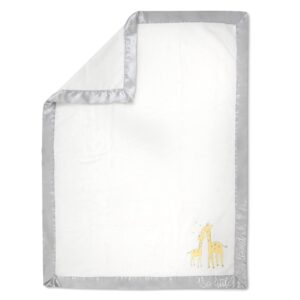 Giraffe Baby Bedding Crib Set with Giraffe Baby Blanket, Giraffe Crib Sheets 3 Piece Set