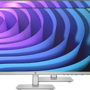 HP New M27h FHD Monitor 2-Pack 76D13AA#ABA, On-Screen Controls; AMD FreeSync; Low Blue Light Mode; Anti-Glare IPS Display, FHD (1920 x 1080),300 nits, 1 VGA; 2 HDMI 1.4