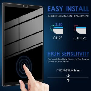 【2-PACK】DETUOSI Screen Protector for Samsung Galaxy Tab A7 Lite 8.7" 2021 (SM-T220/T227U/T225),Ultra-Clear/Case Friendly/Touch Sensitive/Bubble Free/Anti-Scratch Mica Galaxy Tab A7 Lite Tempered Glass