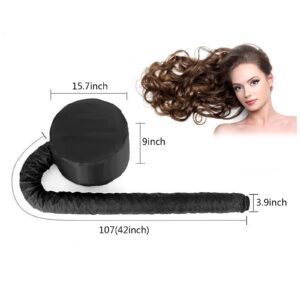 Hair Dryer Bonnet Attachment,Adjustable Portable Soft Steam Cap for Hair Drying Styling Curling Deep Cap head 40cm,cap circumferenc 82cm,cap tail 105cm