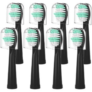 relax artist toothbrush replacement heads compatible with fairywill toothbrush heads handle fairywill fw-507/508/551/515/917/959/2011 fw-d1/d3/d7/d8 for fairywill electric toothbrush 8 count