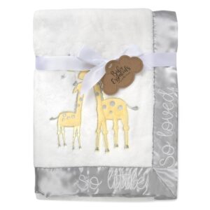 Giraffe Baby Bedding Crib Set with Giraffe Baby Blanket, Giraffe Crib Sheets 3 Piece Set