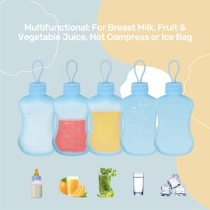 Reusable Silicone Breast Milk & Juice Storage Bags