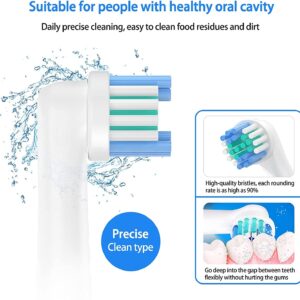 Replacement Toothbrush Heads for Braun, 8 Pack Clean Electric Brush Heads Compatible with Most Electric Toothbrush, Refill for 7000/Pro 1000/9600/ 5000/3000/ 8000 and More.