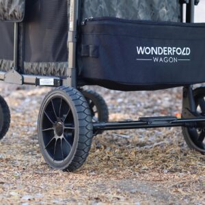 WONDERFOLD All Terrain XL Stroller Wagon Wheels for a Safe and Smooth Ride on Dirt, Mud, or Gravel (Compatible with All W4 Models and W2 Elite/Luxe Models)