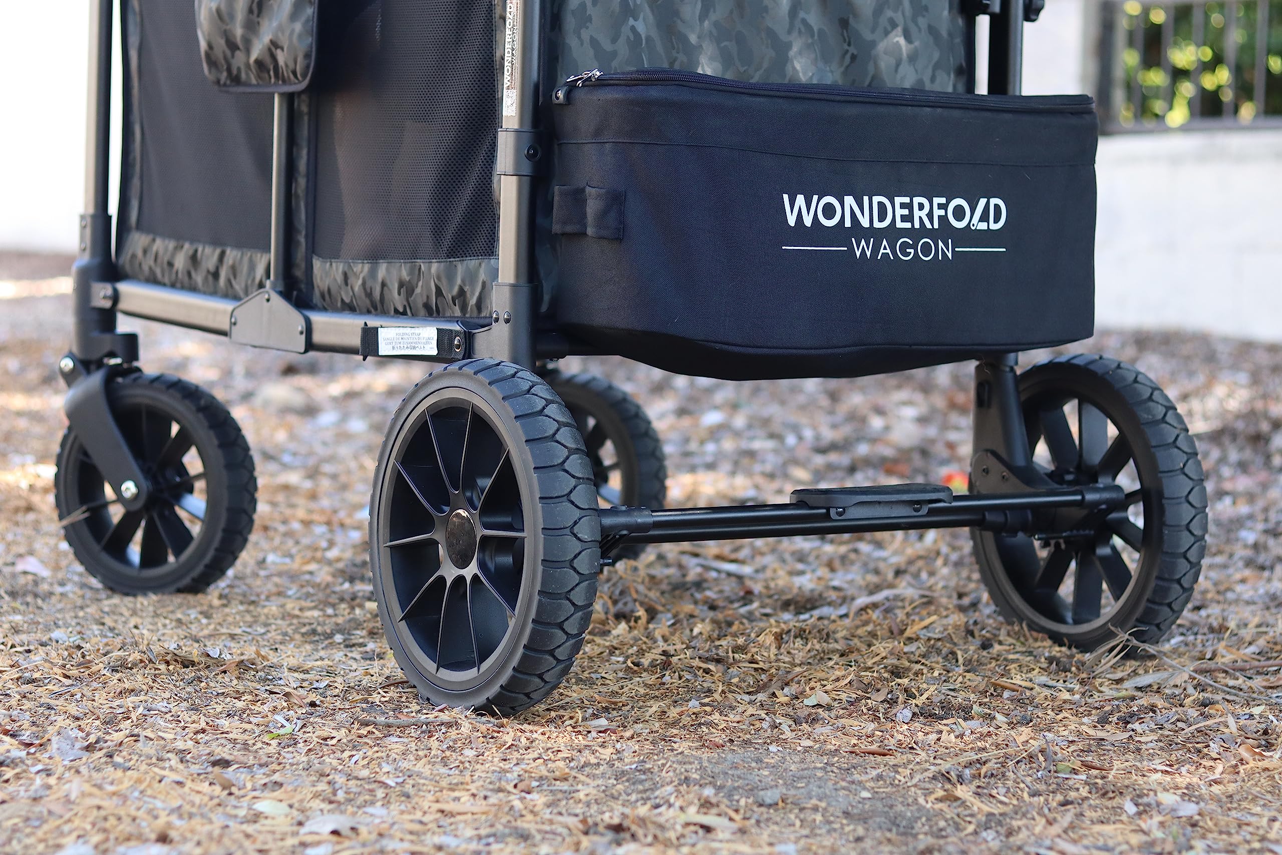 WONDERFOLD All Terrain XL Stroller Wagon Wheels for a Safe and Smooth Ride on Dirt, Mud, or Gravel (Compatible with All W4 Models and W2 Elite/Luxe Models)