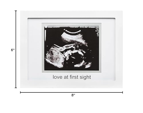 J.JOY Ultrasound photo frame plus newborn frame set wood