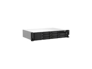 qnap ts-873aeu-rp-4g-us 8 bay high-speed short depth rackmount rackmount dual-2.5gbe nas amd ryzen™ cpu, 4gb ddr4 memory and 2.5gbe (2.5g/1g/100m) network connectivity (diskless)