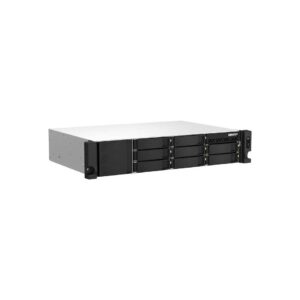 QNAP TS-873AeU-RP-4G-US 8 Bay High-Speed Short Depth Rackmount Rackmount Dual-2.5GbE NAS AMD Ryzen™ CPU, 4GB DDR4 Memory and 2.5GbE (2.5G/1G/100M) Network Connectivity (Diskless)