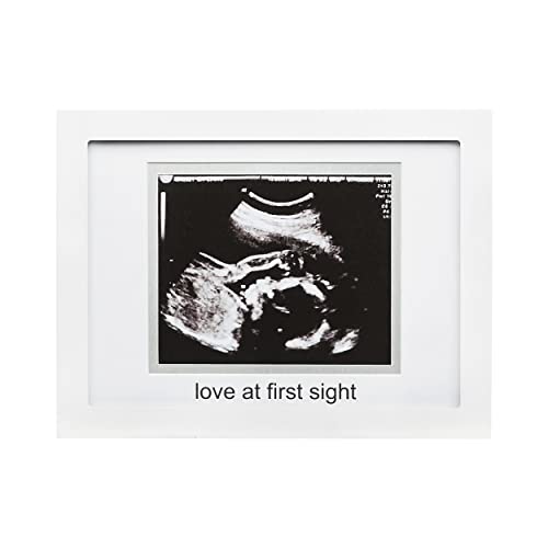 J.JOY Ultrasound photo frame plus newborn frame set wood