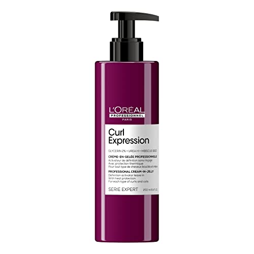 L'Oreal Professionnel Curl Expression Definition Activator | For Curly and Coily Hair | Defines Curls and Coils | Silicone and Paraben Free | 8.4 Fl. Oz.