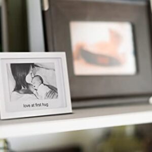 J.JOY Ultrasound photo frame plus newborn frame set wood