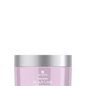 Alterna Alterna Renewing Scalp Care Scrub-to-Foam Vegan Scalp Scrub, Nourishing and Exfoliating Scalp and Hair Treatment, 6 Fl Oz, Hemptation, 6 fl. oz.