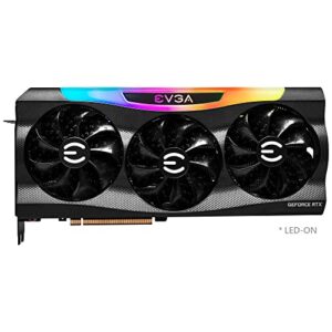 EVGA GeForce RTX 3090 Ti FTW3 Ultra Gaming, 24G-P5-4985-KR, 24GB GDDR6X, iCX3, ARGB LED, Backplate, Free eLeash