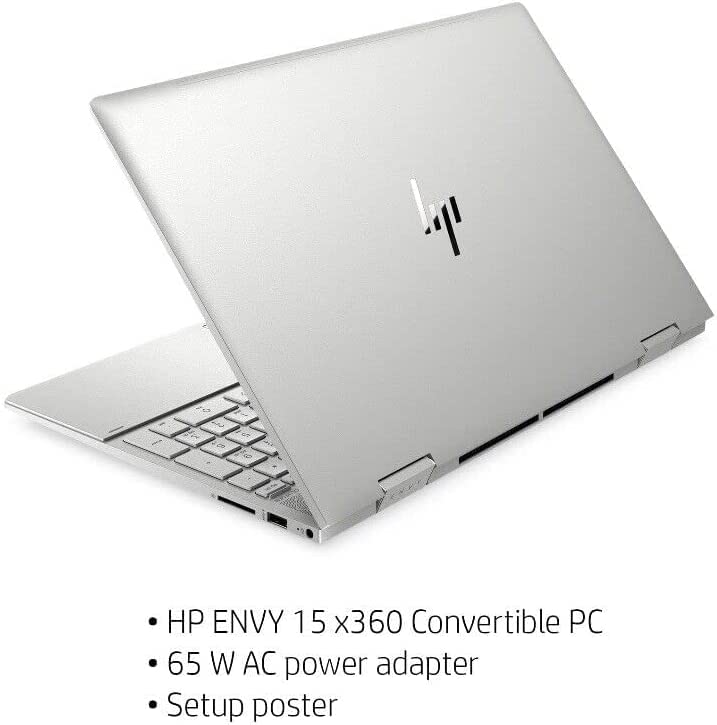 2022 Newest HP Envy x360 2-in-1 15.6" Touch-Screen Laptop, Intel Core i5-1135G7, Intel Iris Xe Graphics, 16GB DDR4 RAM, 1024GB PCIE SSD, Backlit Keyboard, Lightweight, Win 11 Home, Silver