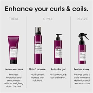 L'Oreal Professionnel Curl Expression Definition Activator | For Curly and Coily Hair | Defines Curls and Coils | Silicone and Paraben Free | 8.4 Fl. Oz.