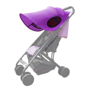 universal stroller sun cover uv protection baby stroller sun shade adjustable buggy sun rain shade blackout canopy cover pushchair sunblock cover for travel park zoo(cover only)