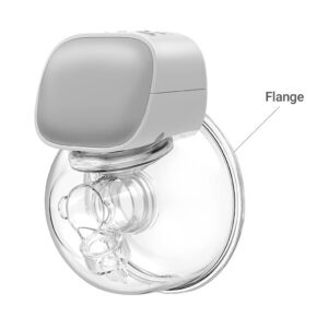 Momcozy Flange 27mm Compatible with Momcozy S9/S12 Wearable Breastpump, Made by Momcozy, Wearable Breast Pump Shield/Flange, Momcozy Pump S9/S12 Parts Replace,1Pc (27mm)