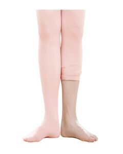 stelle girls tights ballet dance tights women ultra soft pro convertible transition tights (bp, 3xl)