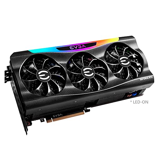 EVGA GeForce RTX 3090 Ti FTW3 Ultra Gaming, 24G-P5-4985-KR, 24GB GDDR6X, iCX3, ARGB LED, Backplate, Free eLeash