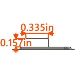 Hidden Fastener for Tongue and Groove Boards - 50ft2 Coverage - Box of 100x Including Screws