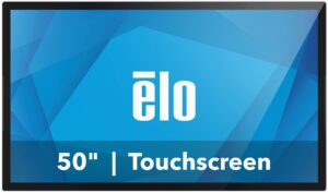 elo 5053l - 50" 4k touchscreen signage with anti-glare glass, 3840 x 2160, black