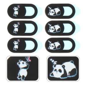 OSALADI 6pcs Camera Privacy Cover Ultra Thin Laptop Camera Cover case for Tablet Animal Webcam Cover Camera Cover Slide Webcam Lens Cover Web Cam Privacy Cover Computer Slider Flat