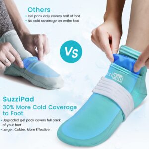 SuzziPad Cold Therapy Socks & Hand Ice Pack Cold Gloves for Chemotherapy Neuropathy, Chemo Care Package for Women and Men, Ideal for Plantar Fasciitis, Carpal Tunnel, S/M