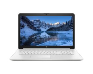 hp newest 17 laptop, 17.3" hd+ display, 11th gen intel core i3-1115g4 processor, 16gb ram, 256gb pcie ssd, webcam, bluetooth, hdmi, rj-45, windows 11 home, silver