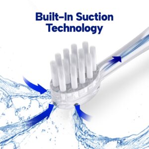 Bluereo G100 Electric Suction Toothbrush with Built in Water Suction and Sonic Vibration (EU Version)