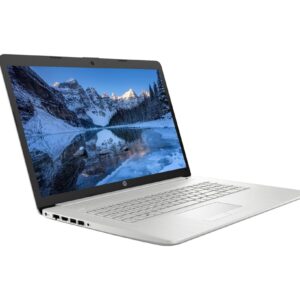 HP Newest 17 Laptop, 17.3" HD+ Display, 11th Gen Intel Core i3-1115G4 Processor, 16GB RAM, 256GB PCIe SSD, Webcam, Bluetooth, HDMI, RJ-45, Windows 11 Home, Silver